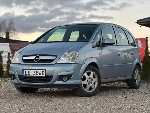 Синий Опель Мерива 2008 в Елгава, объемом двигателя 1.70 л и пробегом 255 тыс. км за 1600 €, фото 1 на AUTOMOTO.COM.LV
