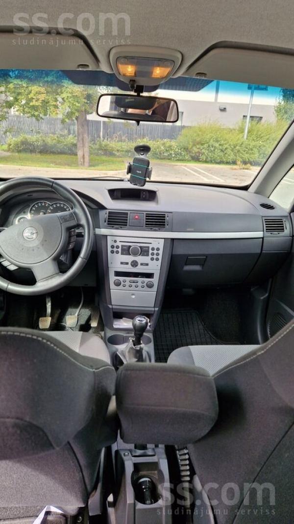 Zils Opel Meriva 2008 Rīga, ar dzinēja tilpumu 1.60 L un nobraukumu 181 tūkst. km par 1200 €, foto 7 vietnē AUTOMOTO.COM.LV