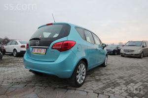 Zils Opel Meriva 2010 Liepāja, ar dzinēja tilpumu 1.30 L un nobraukumu 146 tūkst. km par 3590 €, foto 4 vietnē AUTOMOTO.COM.LV