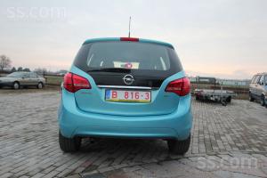 Zils Opel Meriva 2010 Liepāja, ar dzinēja tilpumu 1.30 L un nobraukumu 146 tūkst. km par 3590 €, foto 5 vietnē AUTOMOTO.COM.LV