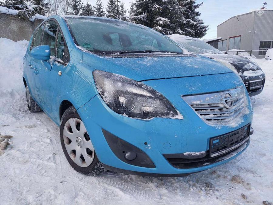 Zils Opel Meriva 2010 Utena, ar dzinēja tilpumu 1.36 L un nobraukumu 209 tūkst. km par 2850 €, foto 1 vietnē AUTOMOTO.COM.LV