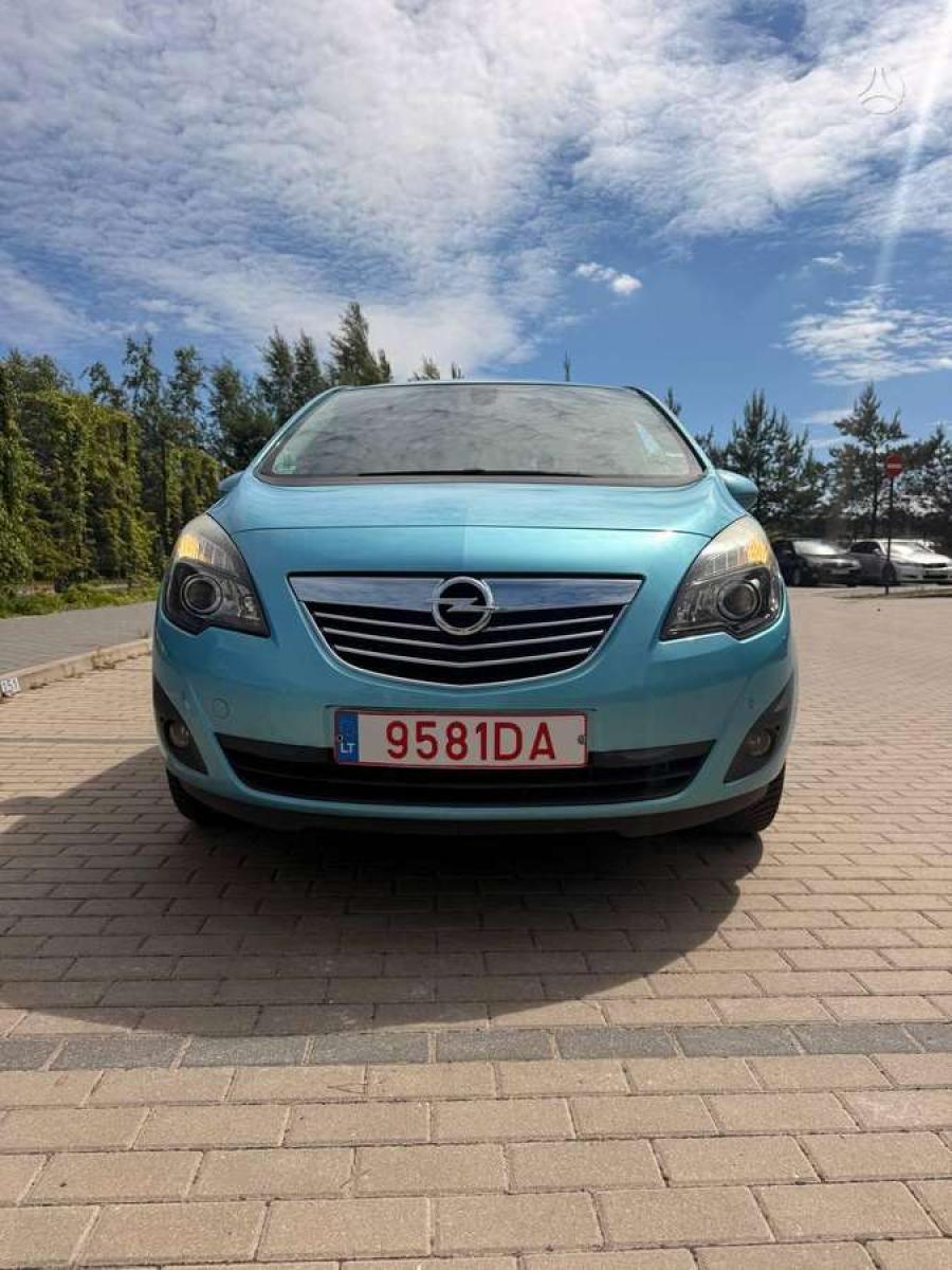 Zils Opel Meriva 2010 Viļņa, ar dzinēja tilpumu 1.40 L un nobraukumu 74 tūkst. km par 4150 €, foto 9 vietnē AUTOMOTO.COM.LV