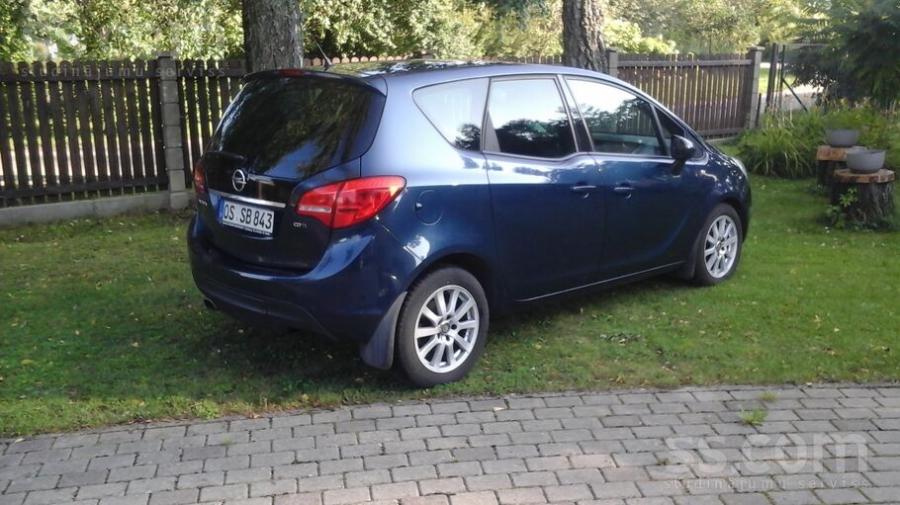 Zils Opel Meriva 2010 Ogre, ar dzinēja tilpumu 1.70 L un nobraukumu 228 tūkst. km par 3650 €, foto 1 vietnē AUTOMOTO.COM.LV