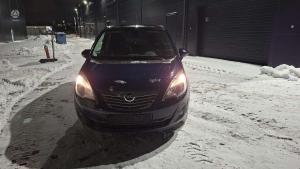Zils Opel Meriva 2011 Kauņa, ar dzinēja tilpumu 1.69 L un nobraukumu 210 tūkst. km par 3200 €, foto 3 vietnē AUTOMOTO.COM.LV