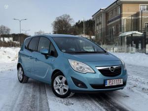 Blue Opel Meriva 2011 in Vilnius, with an engine capacity of 1.40 L and mileage of 193 thousand km for 3500 €, photo  on AUTOMOTO.COM.LV