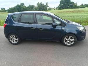 Zils Opel Meriva 2011 Tauragė, ar dzinēja tilpumu 1.69 L un nobraukumu 202 tūkst. km par 3400 €, foto 4 vietnē AUTOMOTO.COM.LV