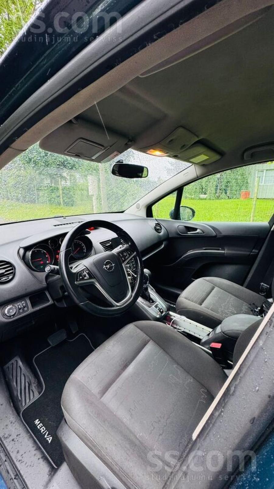 Zils Opel Meriva 2011 Rīga, ar dzinēja tilpumu 1.70 L un nobraukumu 159 tūkst. km par 3990 €, foto 8 vietnē AUTOMOTO.COM.LV