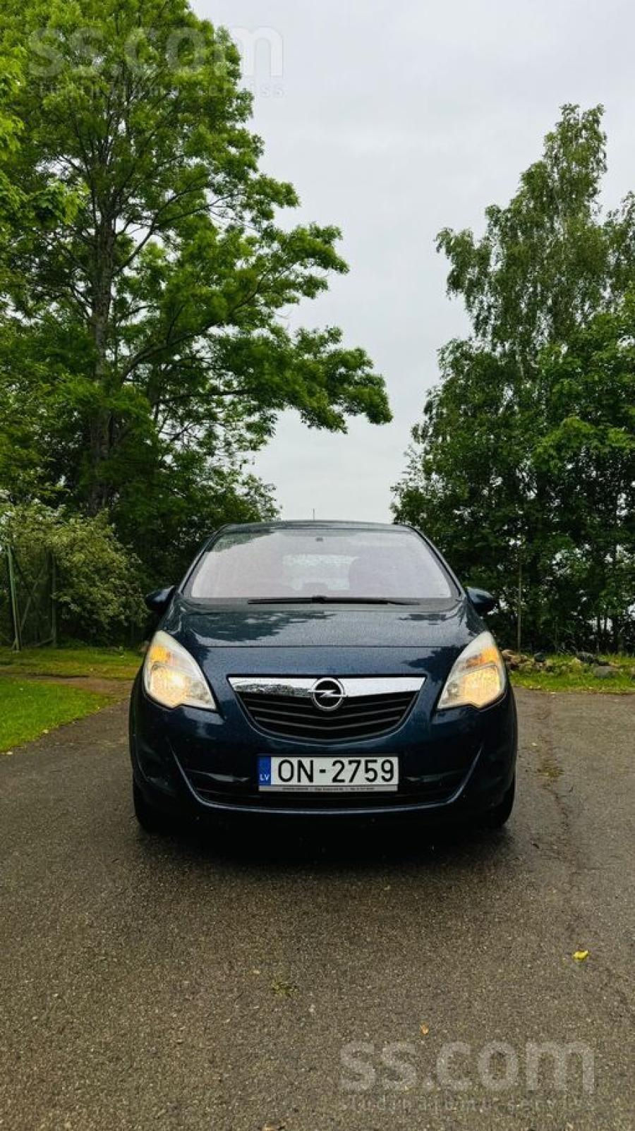 Zils Opel Meriva 2011 Rīga, ar dzinēja tilpumu 1.70 L un nobraukumu 159 tūkst. km par 3990 €, foto 13 vietnē AUTOMOTO.COM.LV