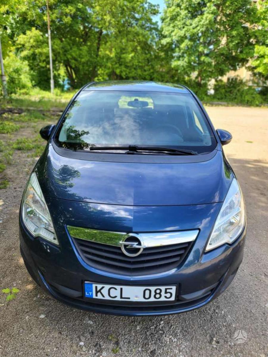 Zils Opel Meriva 2012 Viļņa, ar dzinēja tilpumu 1.25 L un nobraukumu 266 tūkst. km par 2800 €, foto 9 vietnē AUTOMOTO.COM.LV