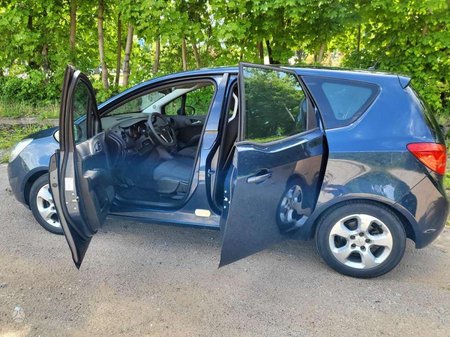 Zils Opel Meriva 2012 Viļņa, ar dzinēja tilpumu 1.25 L un nobraukumu 266 tūkst. km par 2800 €, foto 10 vietnē AUTOMOTO.COM.LV