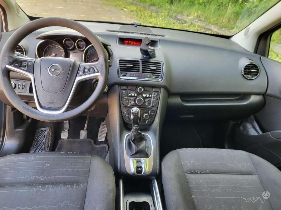 Zils Opel Meriva 2012 Viļņa, ar dzinēja tilpumu 1.25 L un nobraukumu 266 tūkst. km par 2800 €, foto 16 vietnē AUTOMOTO.COM.LV