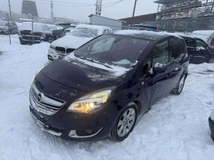 Blue Opel Meriva 2014 in Kaunas, with an engine capacity of 1.60 L and mileage of 27 thousand km for 3100 €, photo  on AUTOMOTO.COM.LV