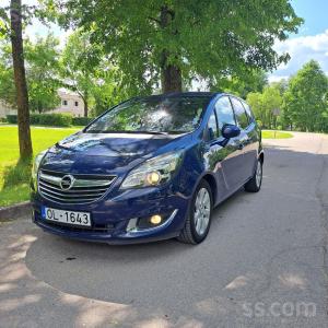 Zils Opel Meriva 2014 Rēzekne, ar dzinēja tilpumu 1.60 L un nobraukumu 0 tūkst. km par 4450 €, foto  vietnē AUTOMOTO.COM.LV