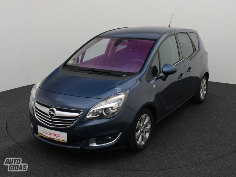 Blue Opel Meriva 2015 in Vilnius, with an engine capacity of 1.60 L and mileage of 260 thousand km for 5599 €, photo 1 on AUTOMOTO.COM.LV