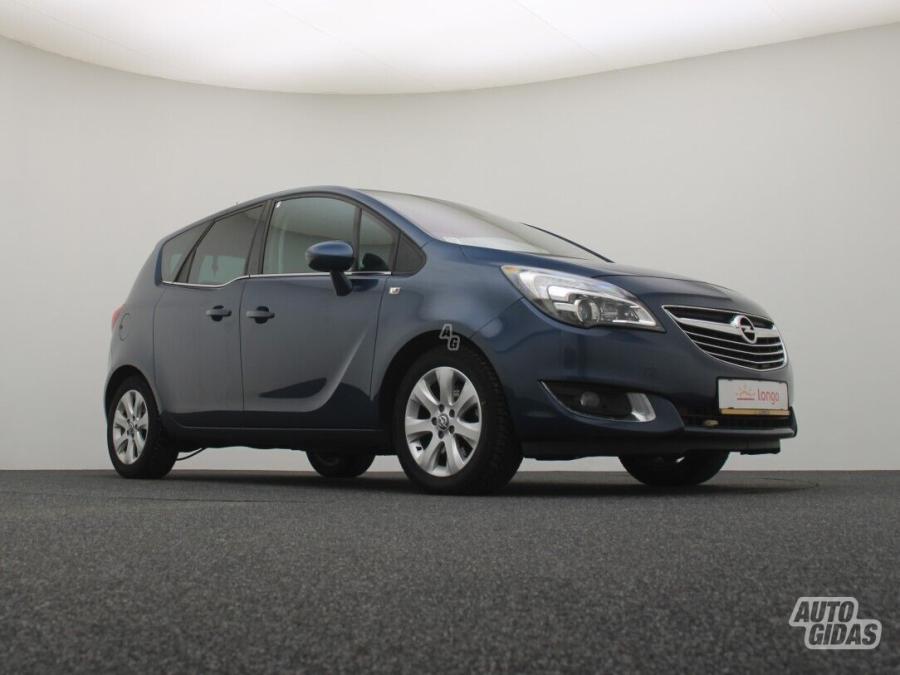 Blue Opel Meriva 2015 in Vilnius, with an engine capacity of 1.60 L and mileage of 260 thousand km for 5599 €, photo 11 on AUTOMOTO.COM.LV