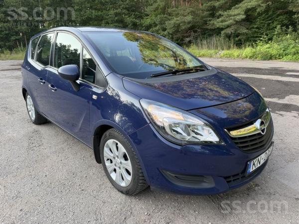 Zils Opel Meriva 2016 Jūrmala, ar dzinēja tilpumu 1.60 L un nobraukumu 250 tūkst. km par 6500 €, foto 3 vietnē AUTOMOTO.COM.LV
