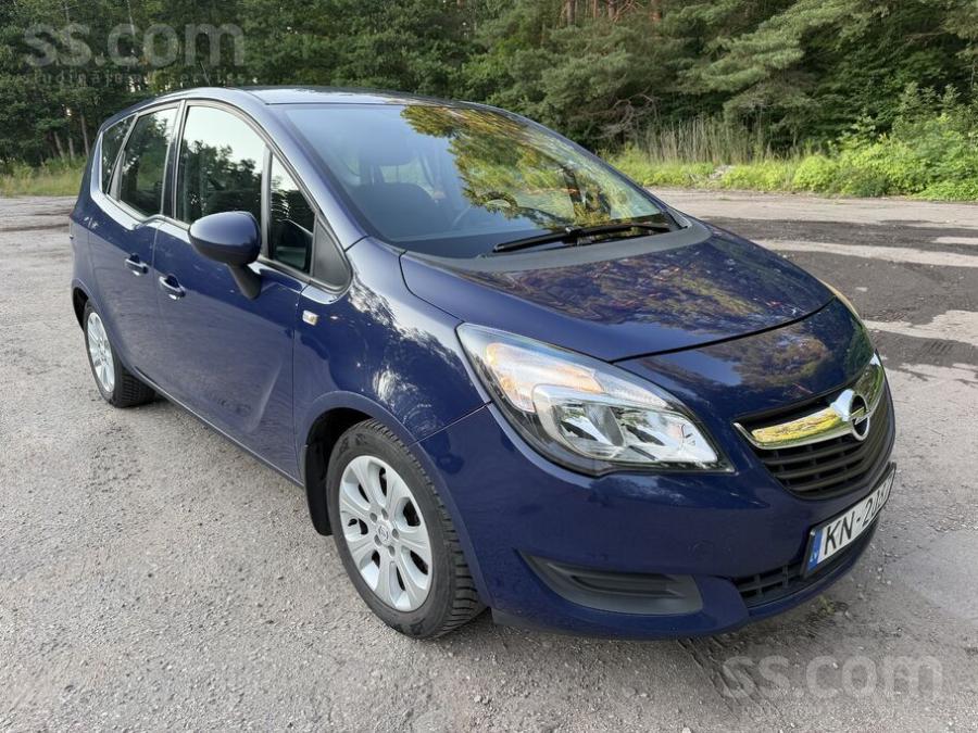 Zils Opel Meriva 2016 Jūrmala, ar dzinēja tilpumu 1.60 L un nobraukumu 250 tūkst. km par 6500 €, foto 4 vietnē AUTOMOTO.COM.LV