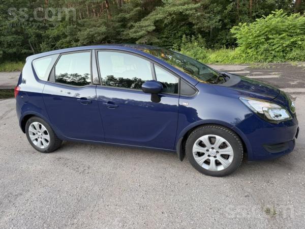 Zils Opel Meriva 2016 Jūrmala, ar dzinēja tilpumu 1.60 L un nobraukumu 250 tūkst. km par 6500 €, foto 4 vietnē AUTOMOTO.COM.LV