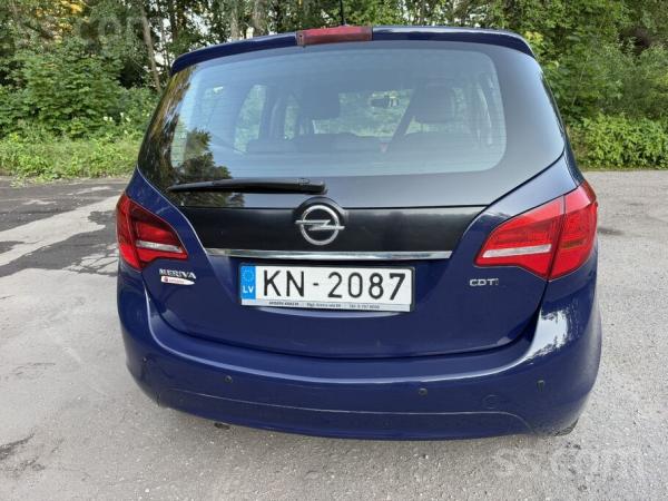 Zils Opel Meriva 2016 Jūrmala, ar dzinēja tilpumu 1.60 L un nobraukumu 250 tūkst. km par 6500 €, foto 6 vietnē AUTOMOTO.COM.LV