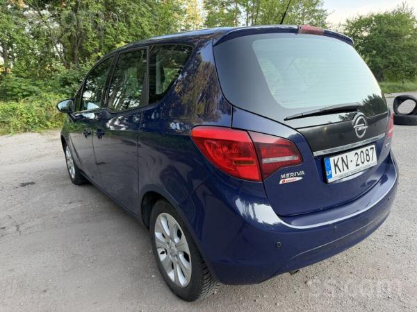 Zils Opel Meriva 2016 Jūrmala, ar dzinēja tilpumu 1.60 L un nobraukumu 250 tūkst. km par 6500 €, foto 7 vietnē AUTOMOTO.COM.LV