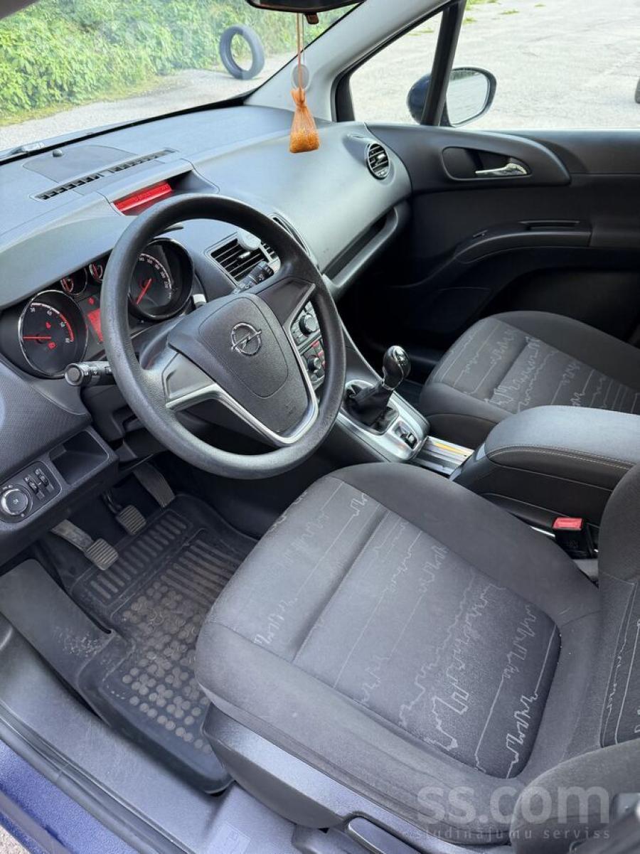 Zils Opel Meriva 2016 Jūrmala, ar dzinēja tilpumu 1.60 L un nobraukumu 250 tūkst. km par 6500 €, foto 14 vietnē AUTOMOTO.COM.LV