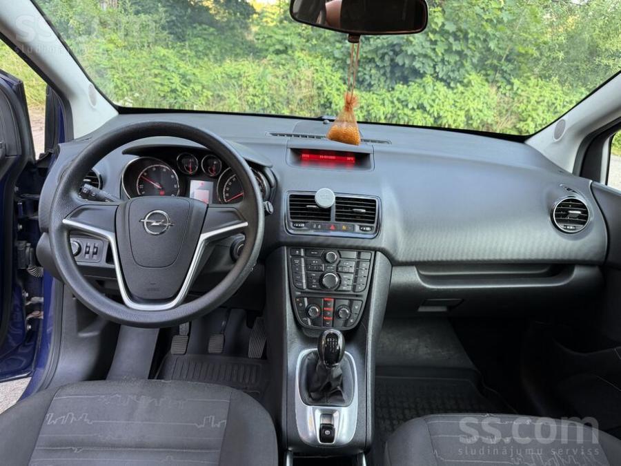 Zils Opel Meriva 2016 Jūrmala, ar dzinēja tilpumu 1.60 L un nobraukumu 250 tūkst. km par 6500 €, foto 15 vietnē AUTOMOTO.COM.LV