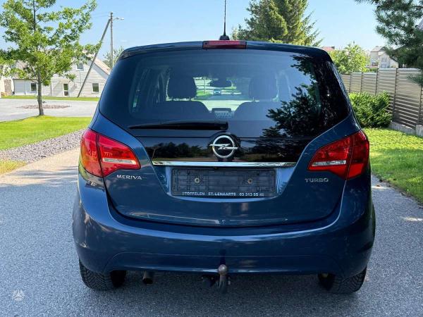 Zils Opel Meriva 2017 Utena, ar dzinēja tilpumu 1.36 L un nobraukumu 215 tūkst. km par 4550 €, foto 7 vietnē AUTOMOTO.COM.LV