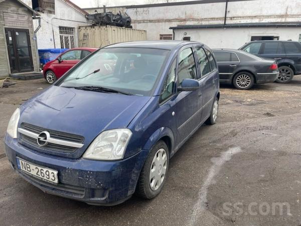 Blue Opel Meriva 2003 in Ogre, with an engine capacity of 1.60 L and mileage of 130 thousand km for 1100 €, photo 1 on AUTOMOTO.COM.LV
