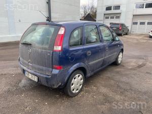 Blue Opel Meriva 2003 in Ogre, with an engine capacity of 1.60 L and mileage of 130 thousand km for 1100 €, photo 5 on AUTOMOTO.COM.LV
