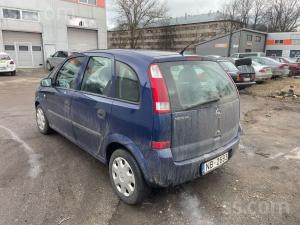 Blue Opel Meriva 2003 in Ogre, with an engine capacity of 1.60 L and mileage of 130 thousand km for 1100 €, photo 7 on AUTOMOTO.COM.LV