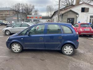 Blue Opel Meriva 2003 in Ogre, with an engine capacity of 1.60 L and mileage of 130 thousand km for 1100 €, photo 8 on AUTOMOTO.COM.LV