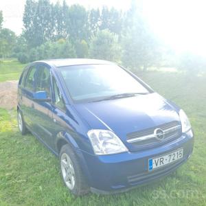 Blue Opel Meriva 2004 in Ogre, with an engine capacity of 1.60 L and mileage of 260 thousand km for 300 €, photo 5 on AUTOMOTO.COM.LV