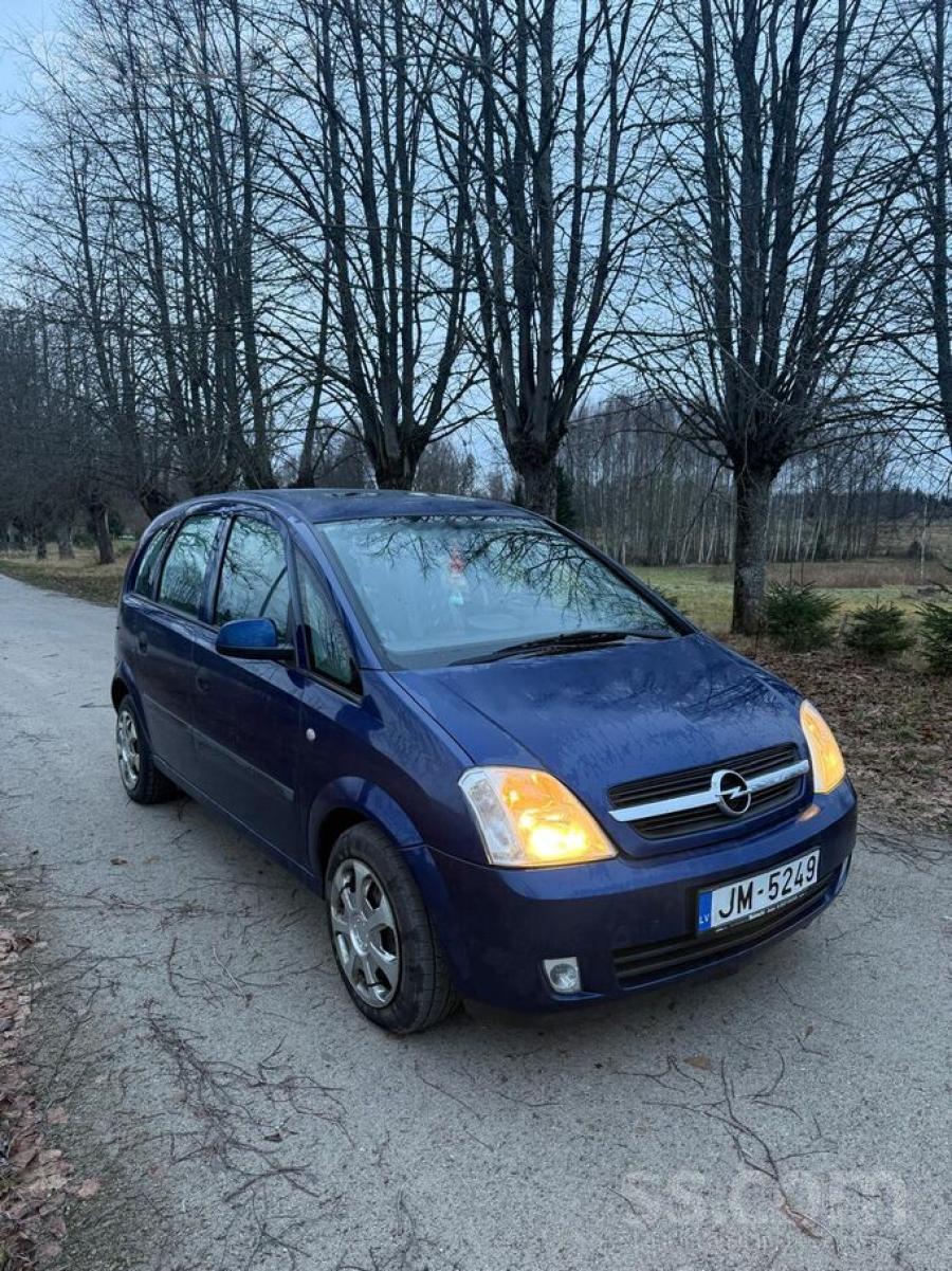 Zils Opel Meriva 2004 Rīga, ar dzinēja tilpumu 1.70 L un nobraukumu 276 tūkst. km par 750 €, foto 3 vietnē AUTOMOTO.COM.LV