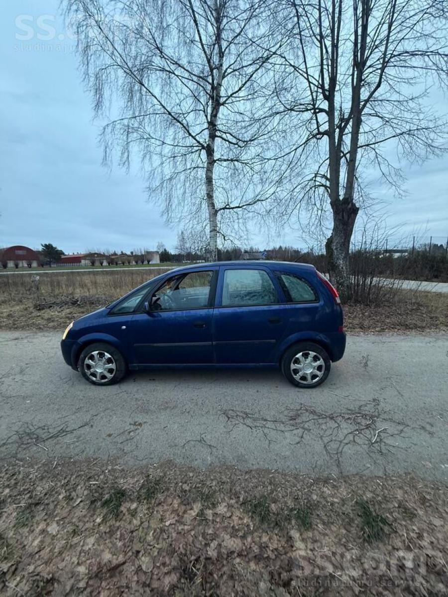Zils Opel Meriva 2004 Rīga, ar dzinēja tilpumu 1.70 L un nobraukumu 276 tūkst. km par 750 €, foto 5 vietnē AUTOMOTO.COM.LV