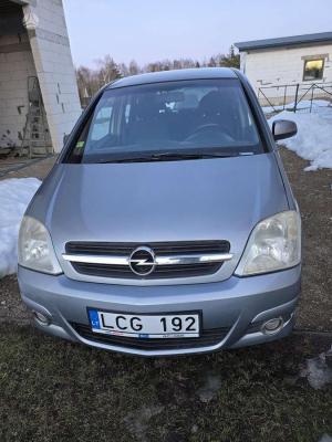 Zils Opel Meriva 2006 Pakruojis, ar dzinēja tilpumu 1.60 L un nobraukumu 271 tūkst. km par 999 €, foto  vietnē AUTOMOTO.COM.LV