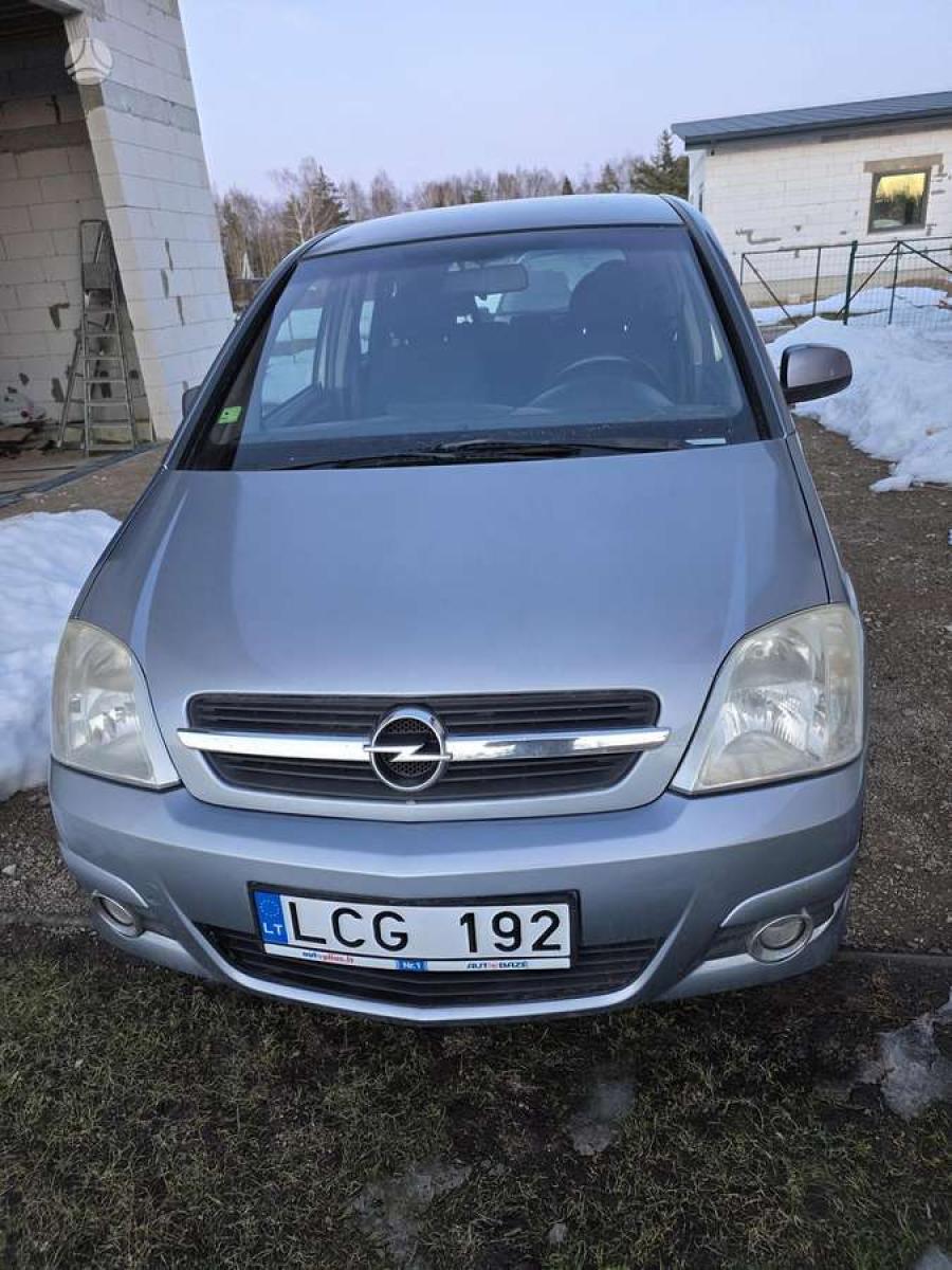 Zils Opel Meriva 2006 Pakruojis, ar dzinēja tilpumu 1.60 L un nobraukumu 271 tūkst. km par 999 €, foto 1 vietnē AUTOMOTO.COM.LV
