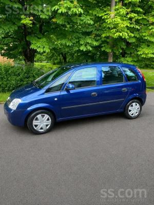 Blue Opel Meriva 2004 in Jelgava, with an engine capacity of 1.60 L and mileage of 215 thousand km for 1450 €, photo  on AUTOMOTO.COM.LV