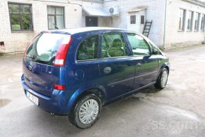 Zils Opel Meriva 2004 Jelgava, ar dzinēja tilpumu 1.60 L un nobraukumu 215 tūkst. km par 1450 €, foto 5 vietnē AUTOMOTO.COM.LV