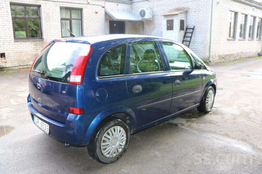 Zils Opel Meriva 2004 Jelgava, ar dzinēja tilpumu 1.60 L un nobraukumu 215 tūkst. km par 1450 €, foto 5 vietnē AUTOMOTO.COM.LV