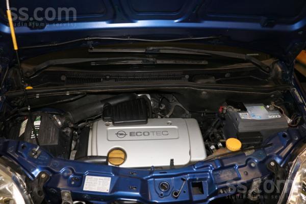 Blue Opel Meriva 2004 in Jelgava, with an engine capacity of 1.60 L and mileage of 215 thousand km for 1450 €, photo 9 on AUTOMOTO.COM.LV