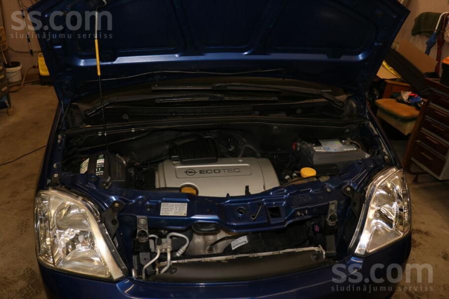 Zils Opel Meriva 2004 Jelgava, ar dzinēja tilpumu 1.60 L un nobraukumu 215 tūkst. km par 1450 €, foto 11 vietnē AUTOMOTO.COM.LV