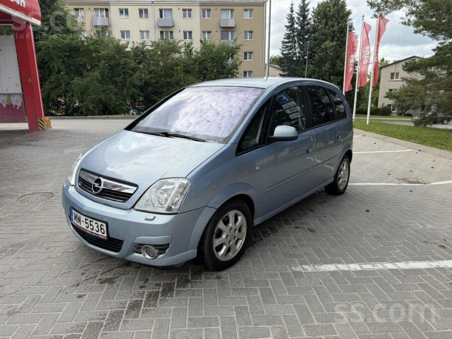 Синий Опель Мерива 2007 в Салдус, объемом двигателя 1.70 л и пробегом 306 тыс. км за 1100 €, фото 1 на AUTOMOTO.COM.LV