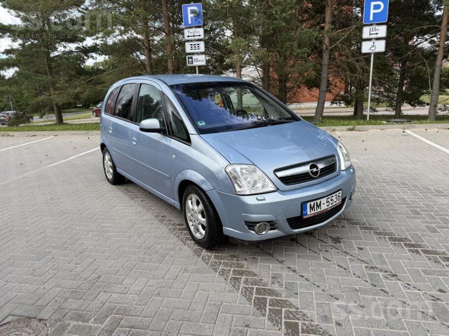Синий Опель Мерива 2007 в Салдус, объемом двигателя 1.70 л и пробегом 306 тыс. км за 1100 €, фото 3 на AUTOMOTO.COM.LV