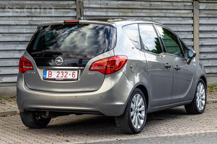 Brūns Opel Meriva 2010 Jelgava, ar dzinēja tilpumu 1.40 L un nobraukumu 210 tūkst. km par 4190 €, foto 5 vietnē AUTOMOTO.COM.LV