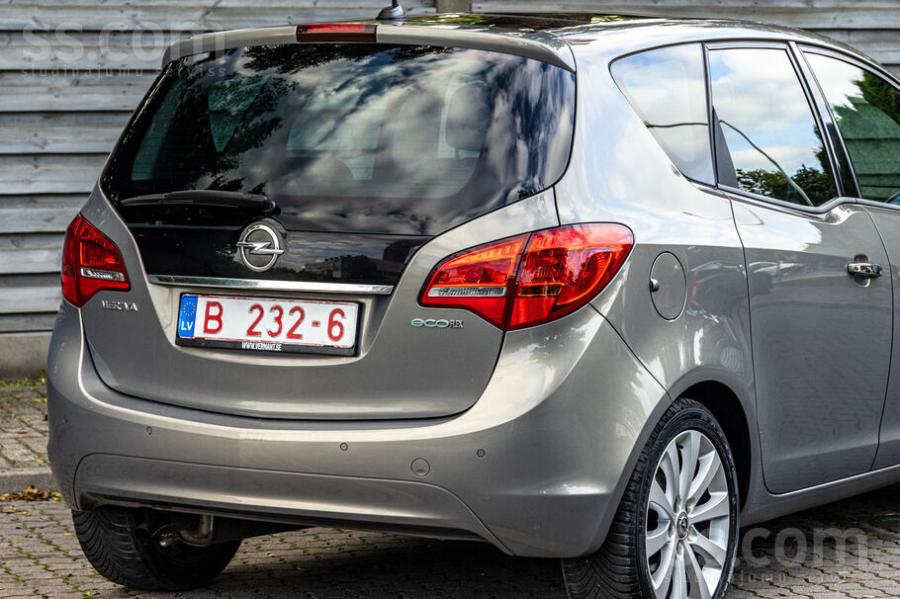 Brūns Opel Meriva 2010 Jelgava, ar dzinēja tilpumu 1.40 L un nobraukumu 210 tūkst. km par 4190 €, foto 6 vietnē AUTOMOTO.COM.LV