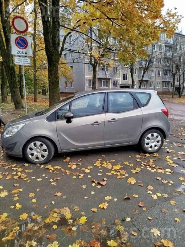 Brūns Opel Meriva 2011 Rīga, ar dzinēja tilpumu 1.40 L un nobraukumu 171 tūkst. km par 2300 €, foto 8 vietnē AUTOMOTO.COM.LV