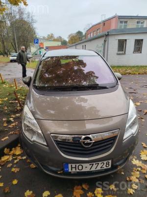 Brūns Opel Meriva 2011 Rīga, ar dzinēja tilpumu 1.40 L un nobraukumu 171 tūkst. km par 2300 €, foto 10 vietnē AUTOMOTO.COM.LV