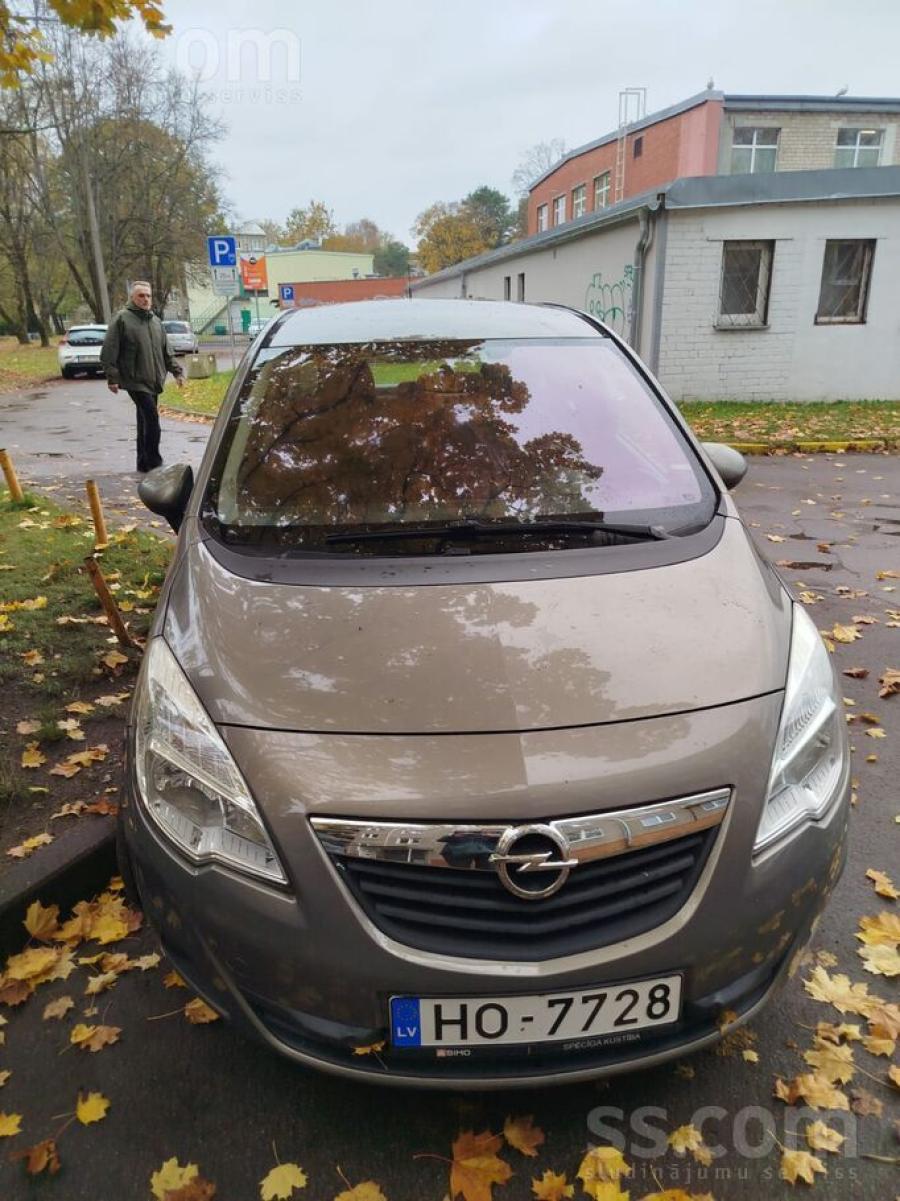 Brūns Opel Meriva 2011 Rīga, ar dzinēja tilpumu 1.40 L un nobraukumu 171 tūkst. km par 2300 €, foto 10 vietnē AUTOMOTO.COM.LV