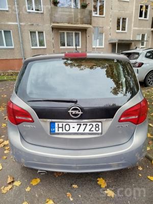 Brūns Opel Meriva 2011 Rīga, ar dzinēja tilpumu 1.40 L un nobraukumu 171 tūkst. km par 2300 €, foto 11 vietnē AUTOMOTO.COM.LV