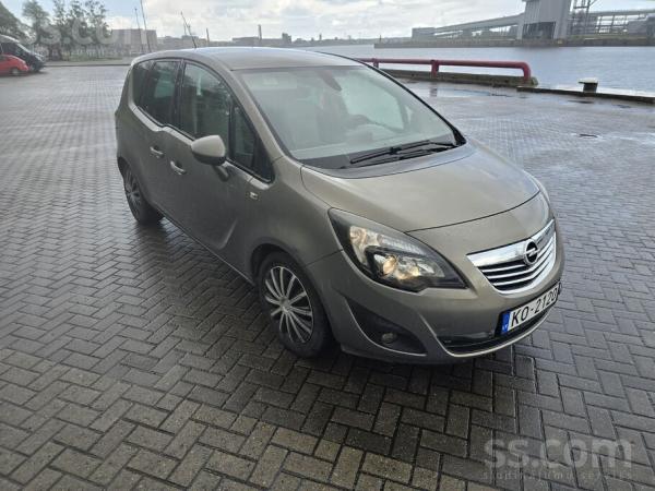 Brūns Opel Meriva 2011 Ventspils, ar dzinēja tilpumu 1.30 L un nobraukumu 281 tūkst. km par 1550 €, foto 3 vietnē AUTOMOTO.COM.LV